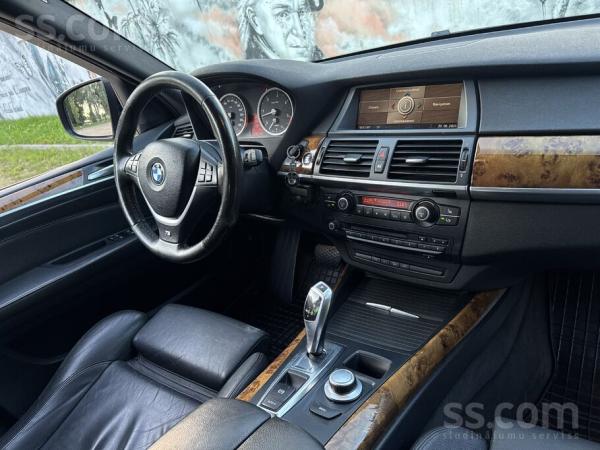 Melns BMW X5 2008 Rīga, ar dzinēja tilpumu 3.00 L un nobraukumu 0 tūkst. km par 8500 €, foto 11 vietnē AUTOMOTO.COM.LV