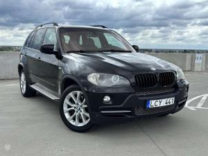 Black BMW X5 2008 in Vilnius, with an engine capacity of 2.99 L and mileage of 344 thousand km for 5899 €, photo 3 on AUTOMOTO.COM.LV
