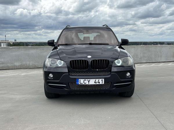 Melns BMW X5 2008 Viļņa, ar dzinēja tilpumu 2.99 L un nobraukumu 344 tūkst. km par 5899 €, foto 4 vietnē AUTOMOTO.COM.LV