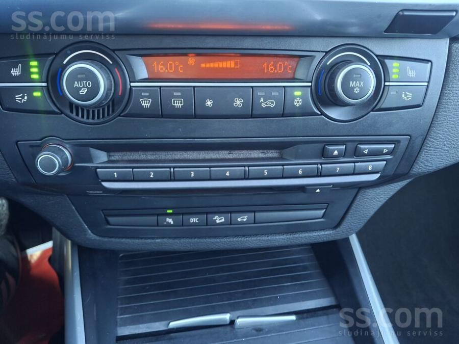Melns BMW X5 2008 Rīga, ar dzinēja tilpumu 3.00 L un nobraukumu 236 tūkst. km par 9995 €, foto 21 vietnē AUTOMOTO.COM.LV