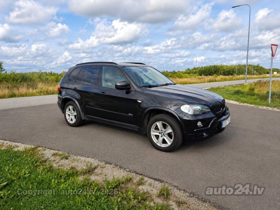 Черный БМВ Х5 2008 в Нарва, объемом двигателя 3.00 л и пробегом 490 тыс. км за 5900 €, фото 3 на AUTOMOTO.COM.LV