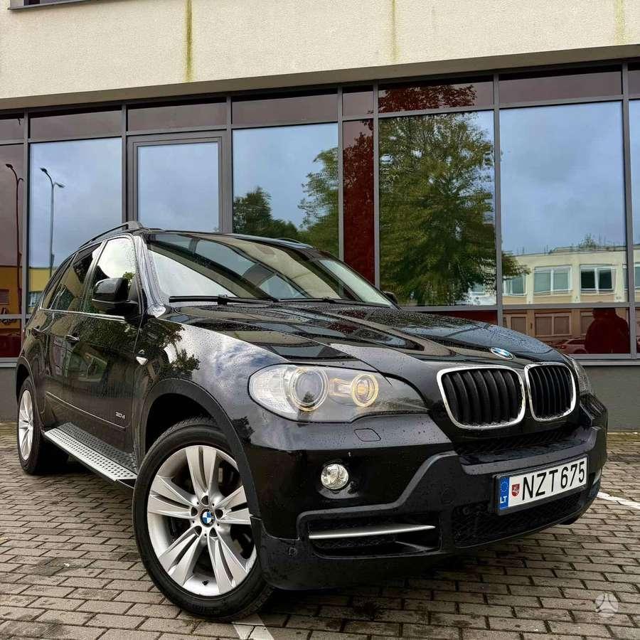 Melns BMW X5 2008 Kaišiadorys, ar dzinēja tilpumu 2.99 L un nobraukumu 282 tūkst. km par 6950 €, foto 3 vietnē AUTOMOTO.COM.LV