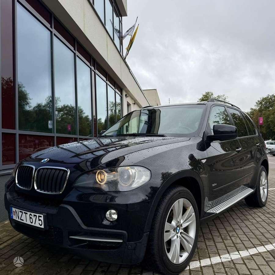 Melns BMW X5 2008 Kaišiadorys, ar dzinēja tilpumu 2.99 L un nobraukumu 282 tūkst. km par 6950 €, foto 4 vietnē AUTOMOTO.COM.LV