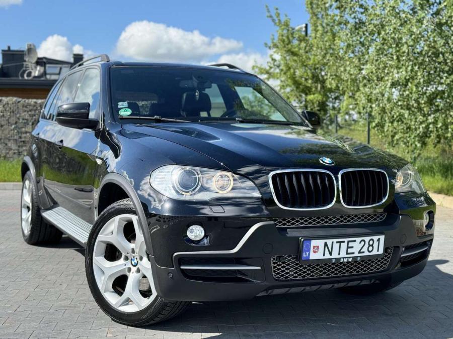 Melns BMW X5 2008 Kauņa, ar dzinēja tilpumu 2.99 L un nobraukumu 198 tūkst. km par 11999 €, foto 8 vietnē AUTOMOTO.COM.LV