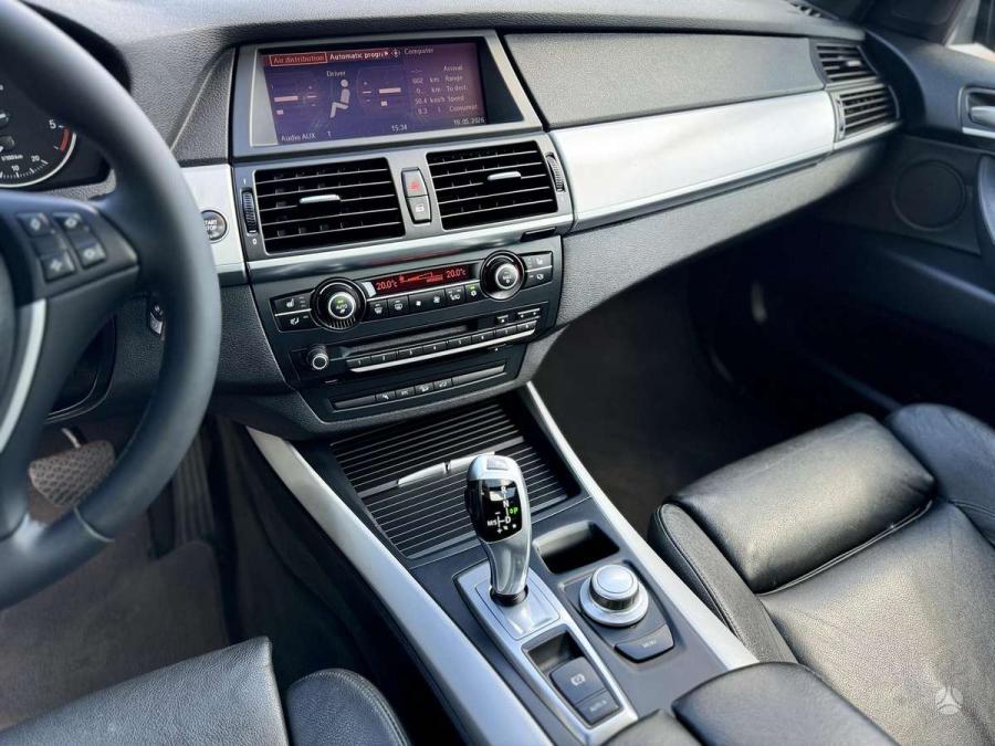 Melns BMW X5 2008 Kauņa, ar dzinēja tilpumu 2.99 L un nobraukumu 198 tūkst. km par 11999 €, foto 15 vietnē AUTOMOTO.COM.LV