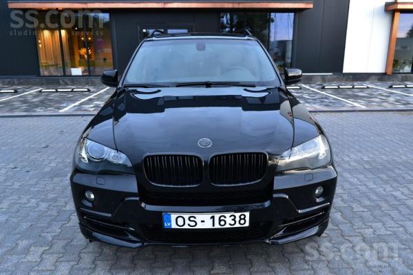 Melns BMW X5 2008 Rīga, ar dzinēja tilpumu 3.00 L un nobraukumu 394 tūkst. km par 9200 €, foto 3 vietnē AUTOMOTO.COM.LV