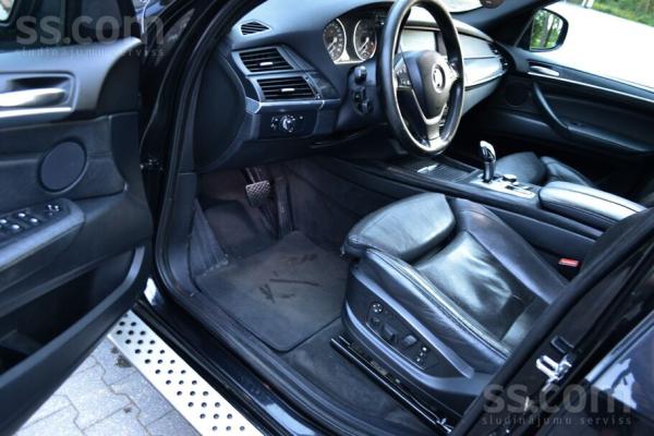 Melns BMW X5 2008 Rīga, ar dzinēja tilpumu 3.00 L un nobraukumu 394 tūkst. km par 9200 €, foto 10 vietnē AUTOMOTO.COM.LV