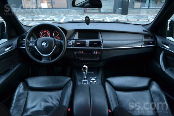 Melns BMW X5 2008 Rīga, ar dzinēja tilpumu 3.00 L un nobraukumu 394 tūkst. km par 9200 €, foto 11 vietnē AUTOMOTO.COM.LV