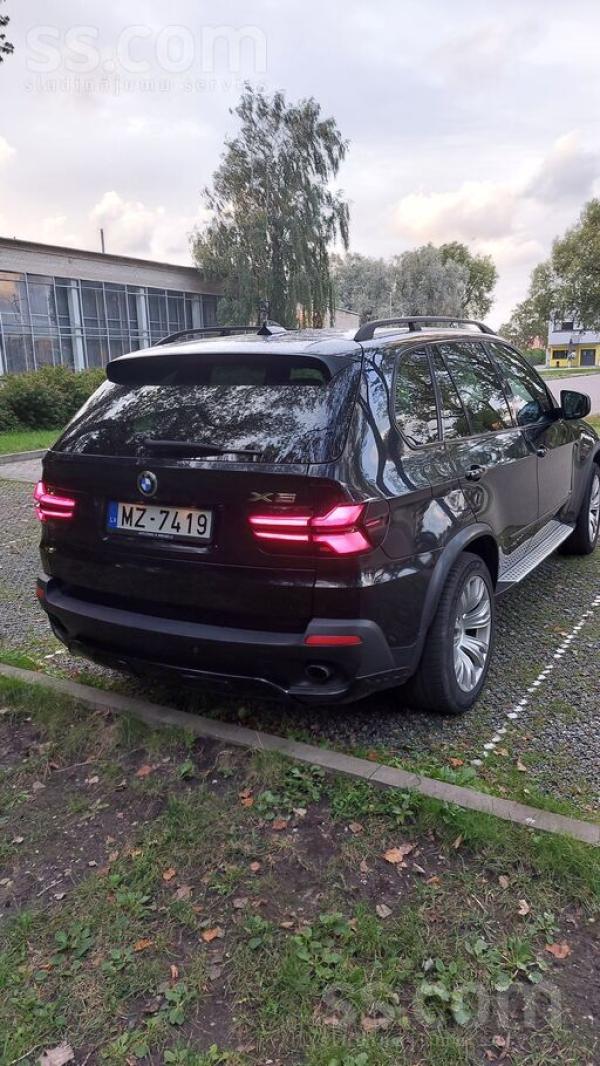 БМВ Х5 2008 в Лиепая на AUTOMOTO.COM.LV Черный БМВ Х5 2008 в Лиепая, объемом двигателя 3.00 л и пробегом 294 тыс. км за 8500 €, фото 5 на AUTOMOTO.COM.LV