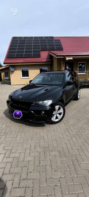 Black BMW X5 2008 in Vilnius, with an engine capacity of 2.99 L and mileage of 333 thousand km for 8000 €, photo 4 on AUTOMOTO.COM.LV