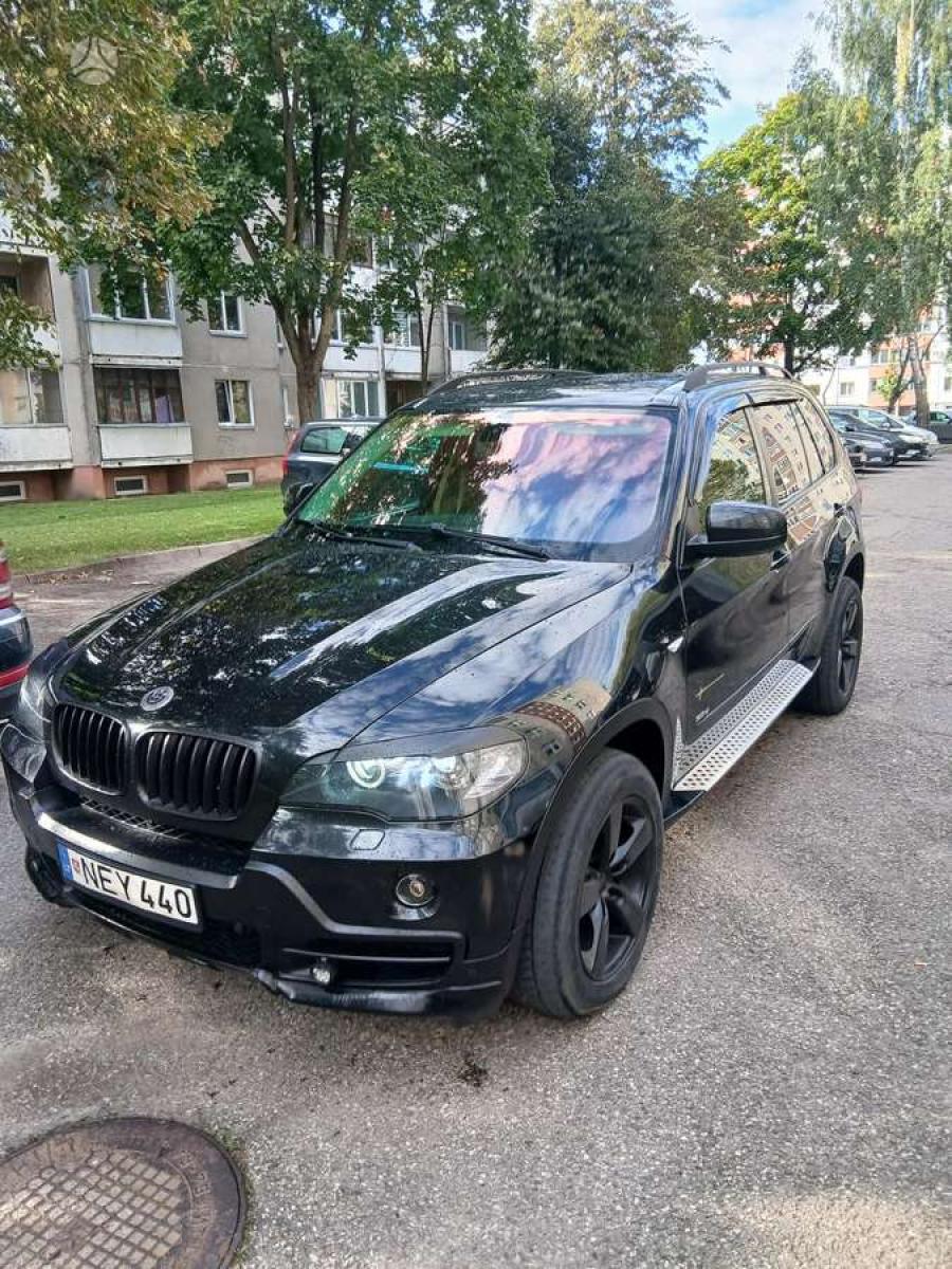 Melns BMW X5 2008 Kauņa, ar dzinēja tilpumu 2.99 L un nobraukumu 331 tūkst. km par 5350 €, foto 19 vietnē AUTOMOTO.COM.LV