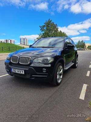 Black BMW X5 2008 in Parnu, with an engine capacity of 3.00 L and mileage of 271 thousand km for 6900 €, photo 5 on AUTOMOTO.COM.LV