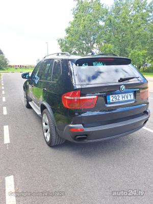 Black BMW X5 2008 in Parnu, with an engine capacity of 3.00 L and mileage of 271 thousand km for 6900 €, photo 7 on AUTOMOTO.COM.LV