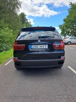 Black BMW X5 2008 in Parnu, with an engine capacity of 3.00 L and mileage of 271 thousand km for 6900 €, photo 8 on AUTOMOTO.COM.LV
