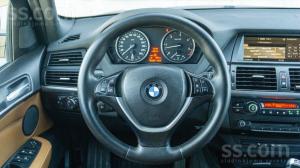 Melns BMW X5 2008 Rīga, ar dzinēja tilpumu 3.00 L un nobraukumu 284 tūkst. km par 8590 €, foto 14 vietnē AUTOMOTO.COM.LV