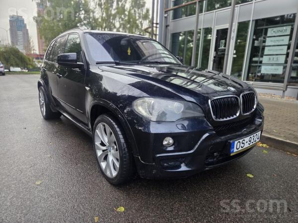 БМВ Х5 2008 в Рига на AUTOMOTO.COM.LV Черный БМВ Х5 2008 в Рига, объемом двигателя 3.00 л и пробегом 0 тыс. км за 9500 €, фото 3 на AUTOMOTO.COM.LV