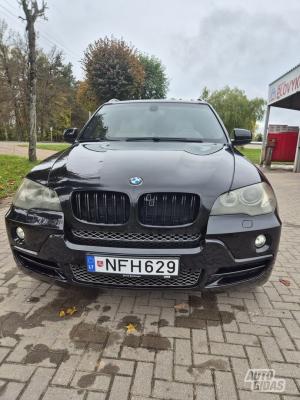 Melns BMW X5 2008 Kauņa, ar dzinēja tilpumu 3.00 L un nobraukumu 310 tūkst. km par 8700 €, foto 4 vietnē AUTOMOTO.COM.LV