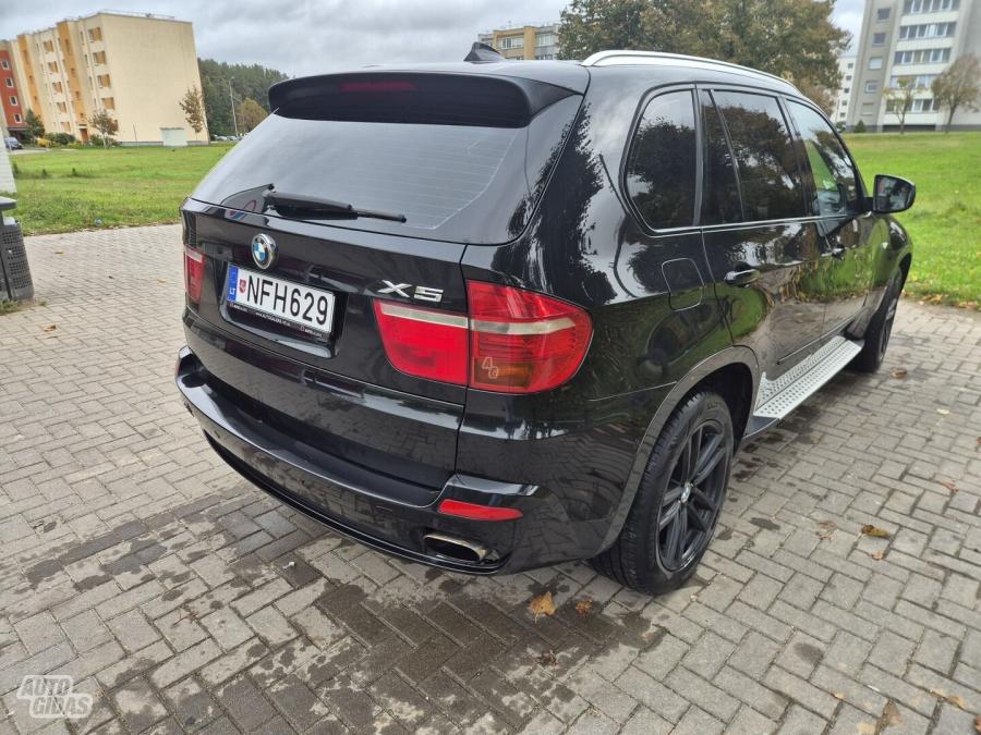 Melns BMW X5 2008 Kauņa, ar dzinēja tilpumu 3.00 L un nobraukumu 310 tūkst. km par 8700 €, foto 7 vietnē AUTOMOTO.COM.LV