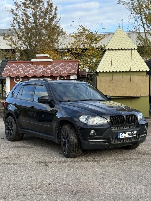 БМВ Х5 2008 в Рига на AUTOMOTO.COM.LV Черный БМВ Х5 2008 в Рига, объемом двигателя 3.00 л и пробегом 328 тыс. км за 6200 €, фото 3 на AUTOMOTO.COM.LV