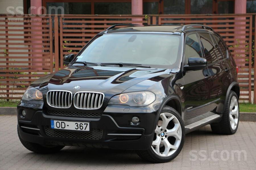 Melns BMW X5 2009 Rīga, ar dzinēja tilpumu 3.00 L un nobraukumu 224 tūkst. km par 10750 €, foto 2 vietnē AUTOMOTO.COM.LV