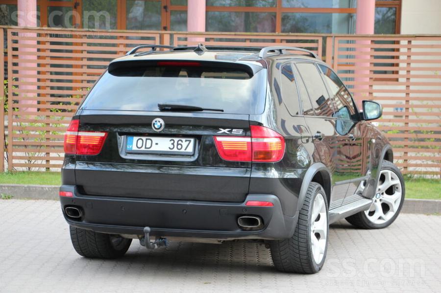 Melns BMW X5 2009 Rīga, ar dzinēja tilpumu 3.00 L un nobraukumu 224 tūkst. km par 10750 €, foto 5 vietnē AUTOMOTO.COM.LV