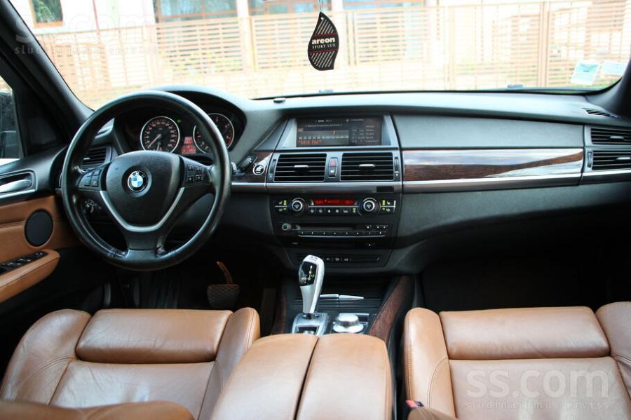 Melns BMW X5 2009 Rīga, ar dzinēja tilpumu 3.00 L un nobraukumu 224 tūkst. km par 10750 €, foto 13 vietnē AUTOMOTO.COM.LV