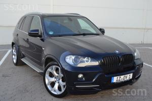 Black BMW X5 2009 in Riga, with an engine capacity of 3.00 L and mileage of 0 thousand km for 9950 €, photo 3 on AUTOMOTO.COM.LV