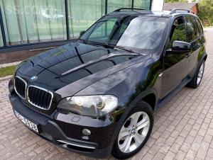 Black BMW X5 2009 in Balvi, with an engine capacity of 3.00 L and mileage of 327 thousand km for 6500 €, photo 17 on AUTOMOTO.COM.LV