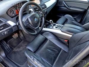 Black BMW X5 2009 in Balvi, with an engine capacity of 3.00 L and mileage of 327 thousand km for 6500 €, photo 28 on AUTOMOTO.COM.LV