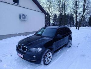 Black BMW X5 2009 in Panevezys, with an engine capacity of 0.00 L and mileage of 337 thousand km for 6800 €, photo 5 on AUTOMOTO.COM.LV