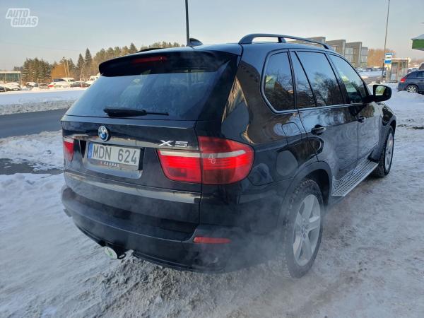 Melns BMW X5 2009 Kauņa, ar dzinēja tilpumu 3.00 L un nobraukumu 350 tūkst. km par 7700 €, foto 4 vietnē AUTOMOTO.COM.LV