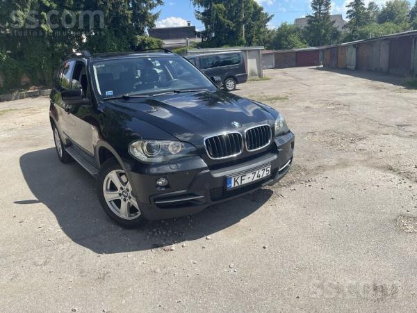 Melns BMW X5 2009 Rīga, ar dzinēja tilpumu 3.00 L un nobraukumu 375 tūkst. km par 6750 €, foto 2 vietnē AUTOMOTO.COM.LV