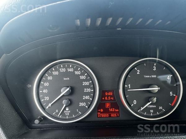 Melns BMW X5 2009 Rīga, ar dzinēja tilpumu 3.00 L un nobraukumu 375 tūkst. km par 6750 €, foto 6 vietnē AUTOMOTO.COM.LV