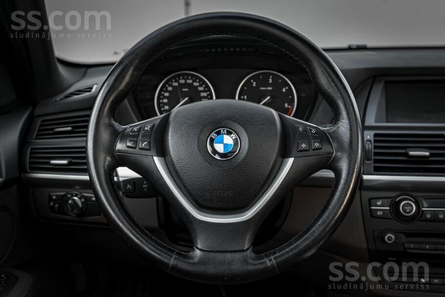Melns BMW X5 2009 Rīga, ar dzinēja tilpumu 3.00 L un nobraukumu 347 tūkst. km par 9150 €, foto 19 vietnē AUTOMOTO.COM.LV