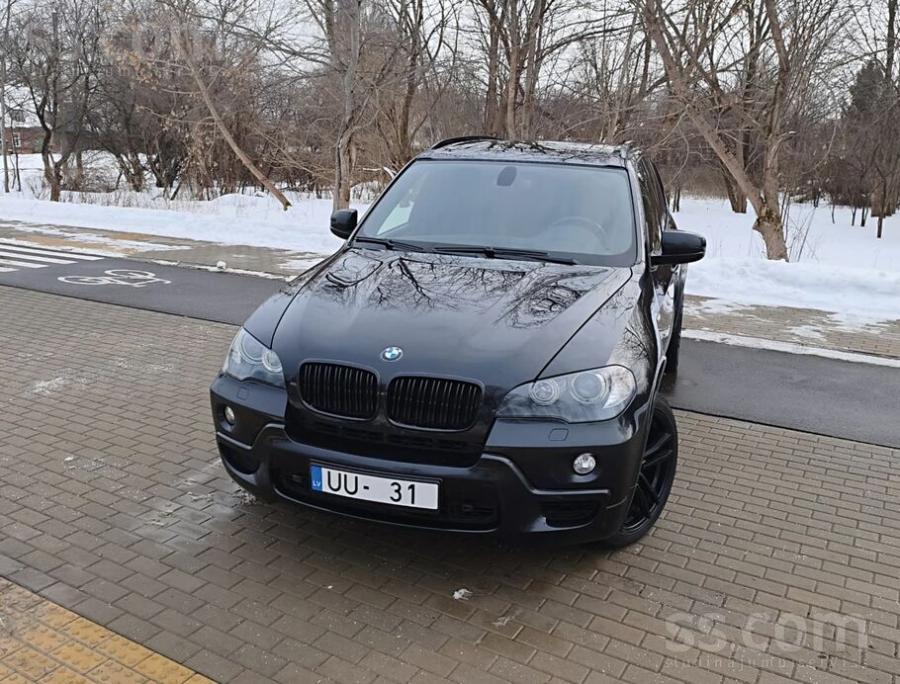 Melns BMW X5 2009 Rīga, ar dzinēja tilpumu 3.00 L un nobraukumu 242 tūkst. km par 11500 €, foto 3 vietnē AUTOMOTO.COM.LV