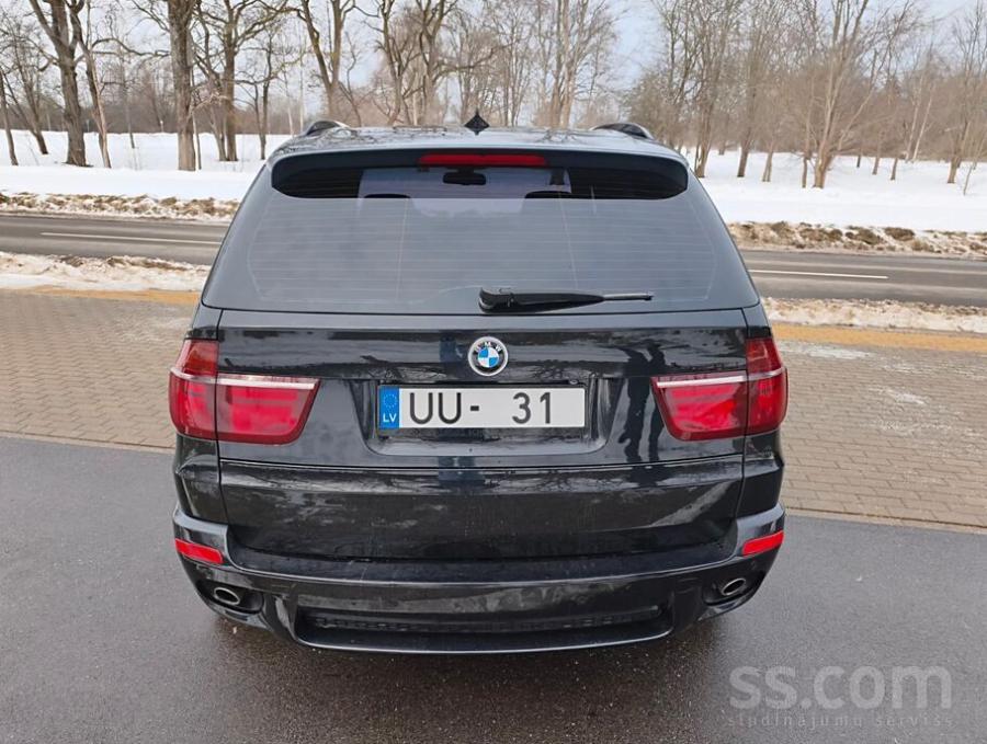 Melns BMW X5 2009 Rīga, ar dzinēja tilpumu 3.00 L un nobraukumu 242 tūkst. km par 11500 €, foto 9 vietnē AUTOMOTO.COM.LV