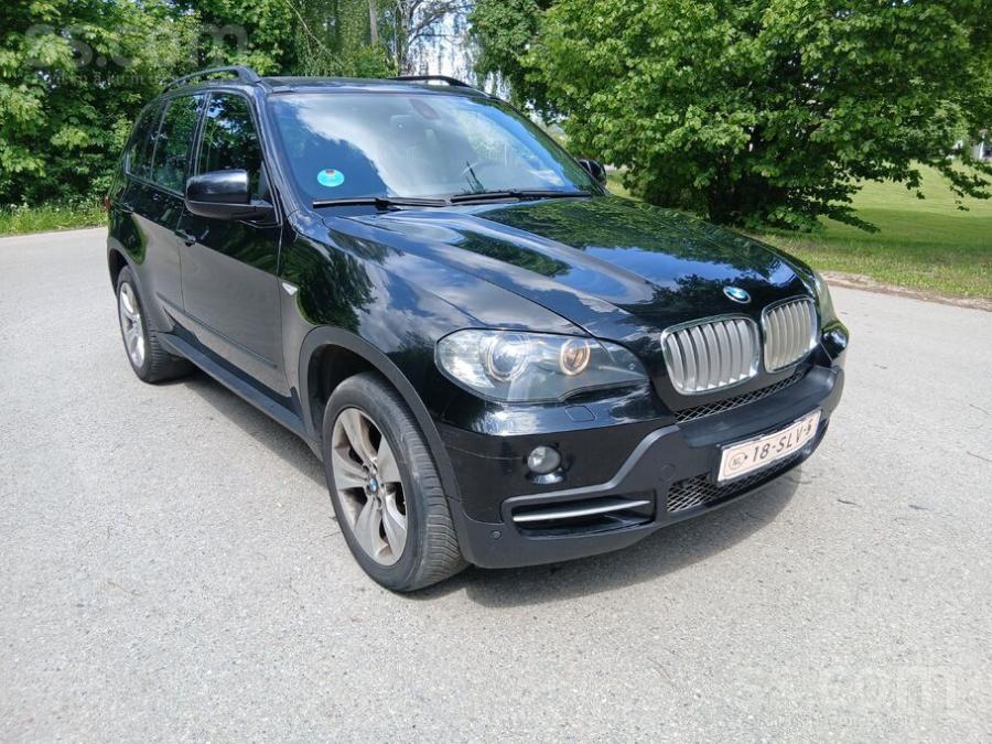 Black BMW X5 2009 in Ogre, with an engine capacity of 3.00 L and mileage of 0 thousand km for 5500 €, photo 8 on AUTOMOTO.COM.LV