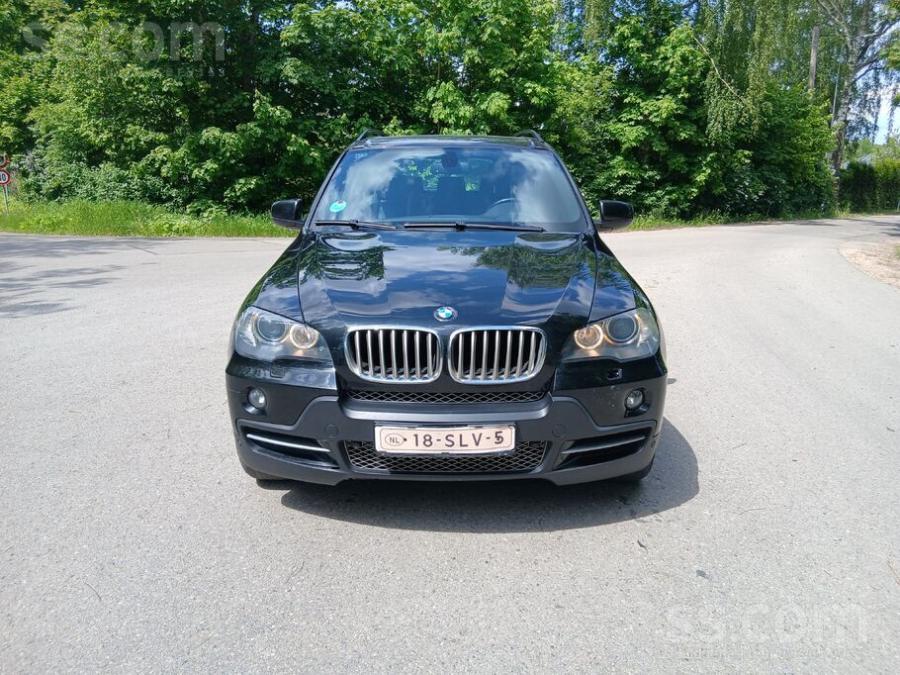 Black BMW X5 2009 in Ogre, with an engine capacity of 3.00 L and mileage of 0 thousand km for 5500 €, photo 9 on AUTOMOTO.COM.LV