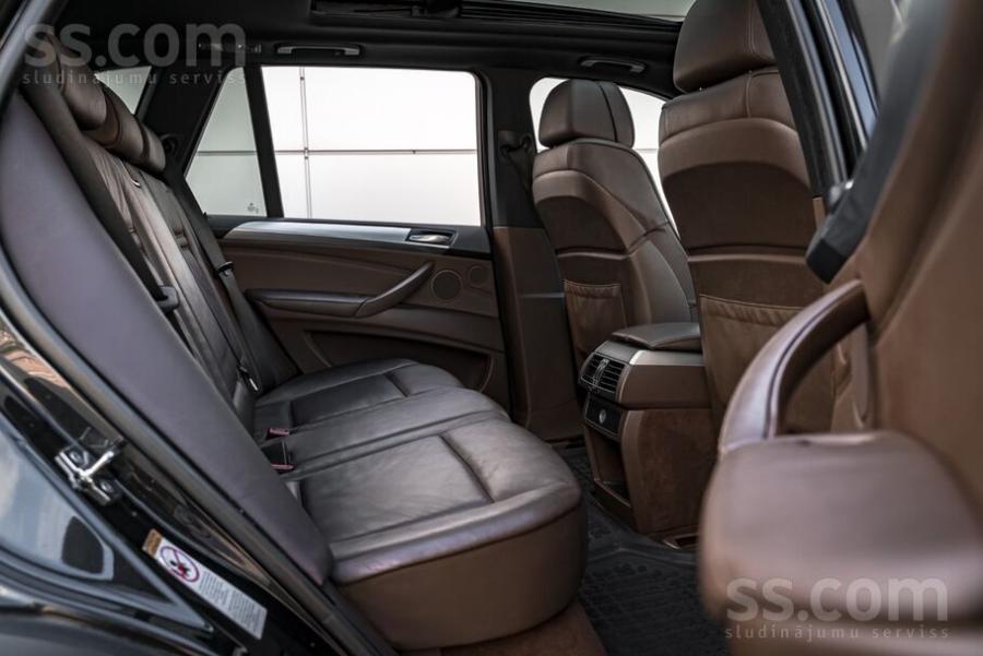Melns BMW X5 2009 Rīga, ar dzinēja tilpumu 3.00 L un nobraukumu 347 tūkst. km par 8750 €, foto 12 vietnē AUTOMOTO.COM.LV