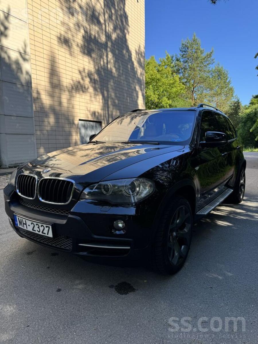 Melns BMW X5 2009 Rīga, ar dzinēja tilpumu 3.00 L un nobraukumu 388 tūkst. km par 8495 €, foto 8 vietnē AUTOMOTO.COM.LV
