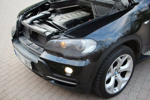 Black BMW X5 2009 in Marupe, with an engine capacity of 3.00 L and mileage of 224 thousand km for 10750 €, photo 12 on AUTOMOTO.COM.LV