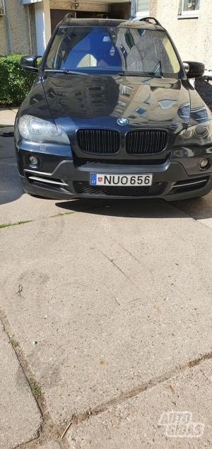 Melns BMW X5 2009 Viļņa, ar dzinēja tilpumu 3.00 L un nobraukumu 360 tūkst. km par 8500 €, foto  vietnē AUTOMOTO.COM.LV