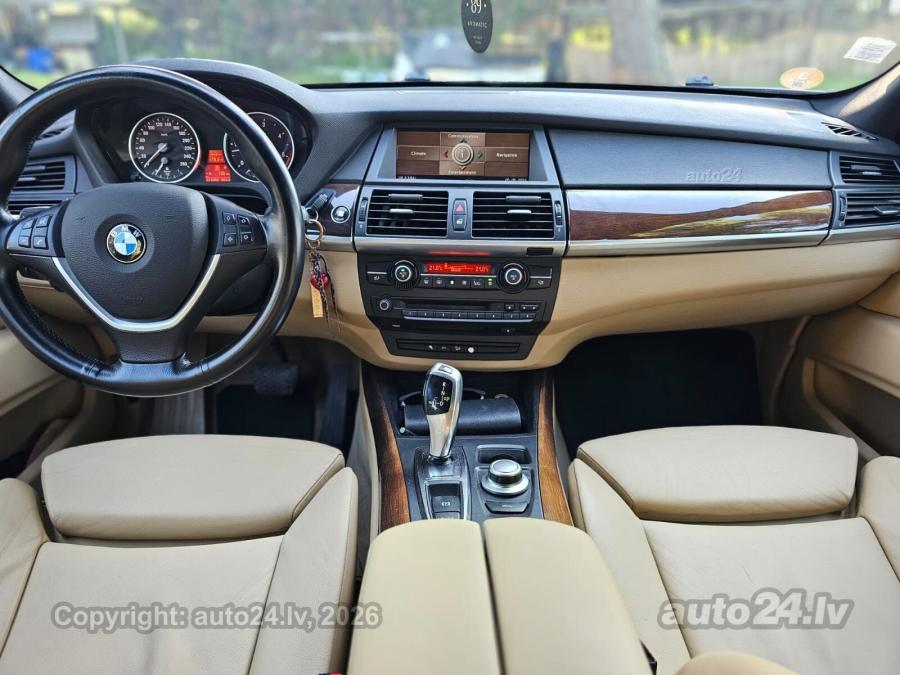 Melns BMW X5 2009 Tallina, ar dzinēja tilpumu 3.50 L un nobraukumu 331 tūkst. km par 8998 €, foto 13 vietnē AUTOMOTO.COM.LV