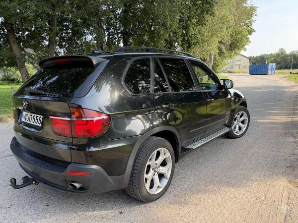 Черный БМВ Х5 2009 в Утена, объемом двигателя 3.00 л и пробегом 373 тыс. км за 6950 €, фото 3 на AUTOMOTO.COM.LV