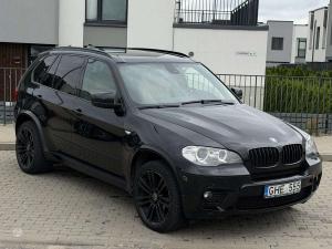 Black BMW X5 2009 in Vilnius, with an engine capacity of 2.99 L and mileage of 460 thousand km for 6800 €, photo 5 on AUTOMOTO.COM.LV