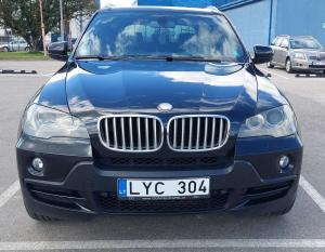 Black BMW X5 2009 in Marijampole, with an engine capacity of 2.99 L and mileage of 350 thousand km for 7100 €, photo 3 on AUTOMOTO.COM.LV