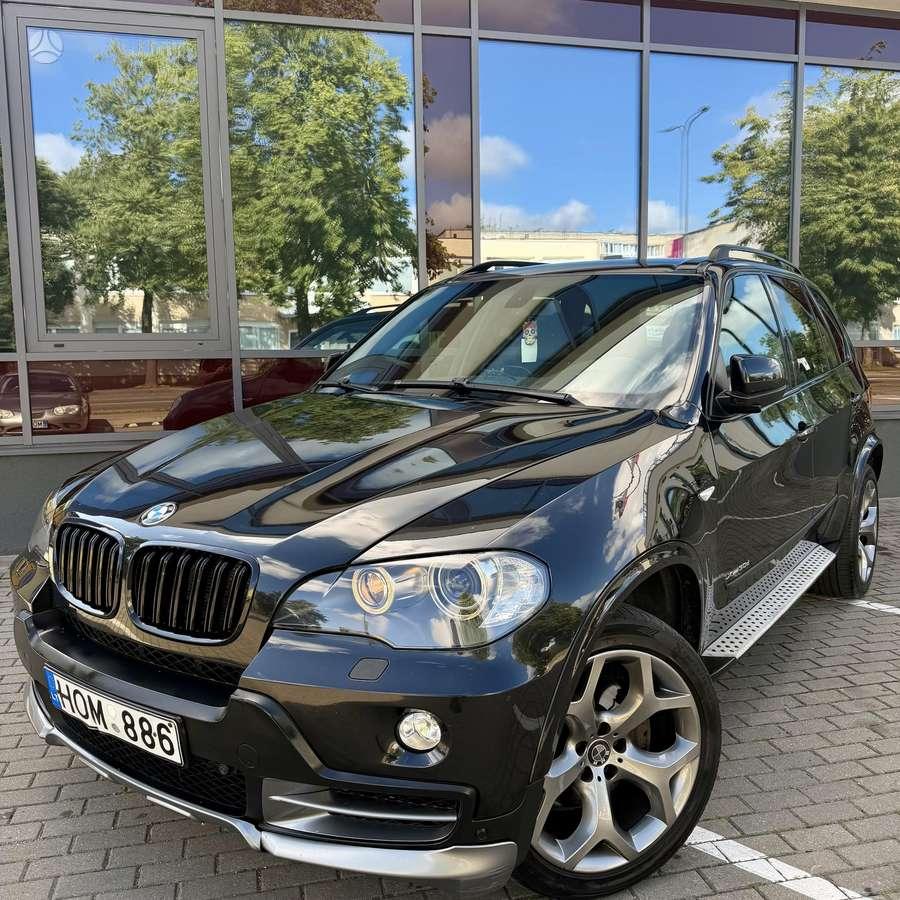 Melns BMW X5 2009 Kaišiadorys, ar dzinēja tilpumu 2.99 L un nobraukumu 400 tūkst. km par 7750 €, foto 4 vietnē AUTOMOTO.COM.LV