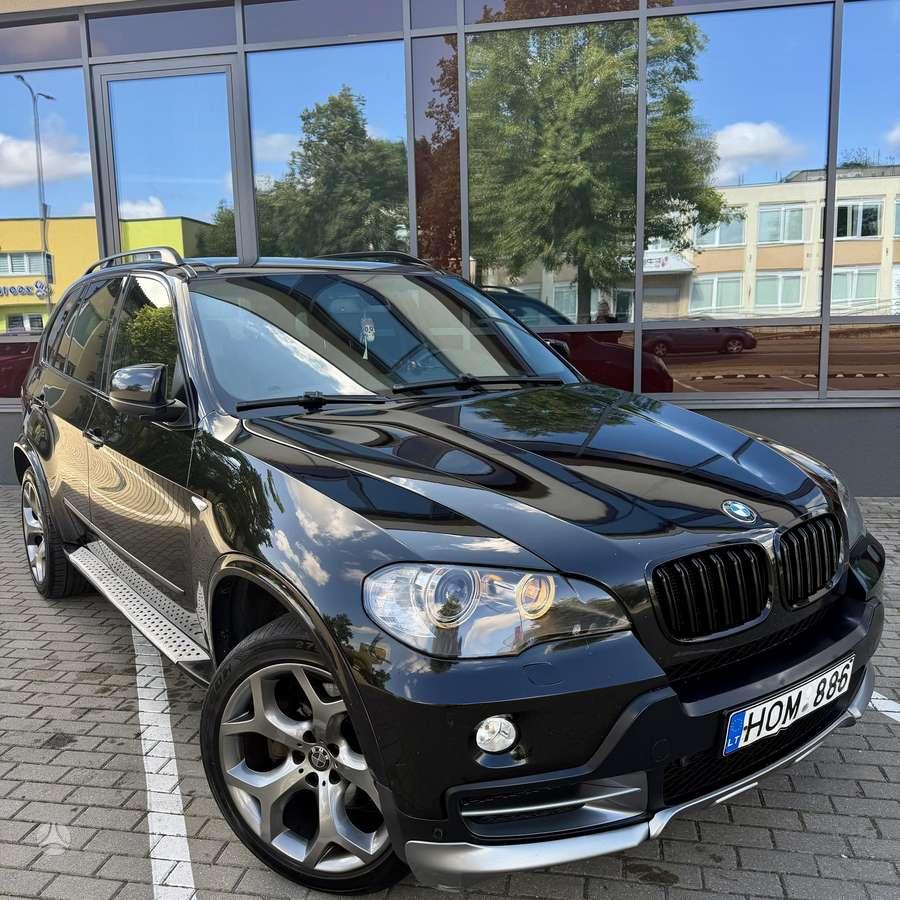 Melns BMW X5 2009 Kaišiadorys, ar dzinēja tilpumu 2.99 L un nobraukumu 400 tūkst. km par 7750 €, foto 5 vietnē AUTOMOTO.COM.LV
