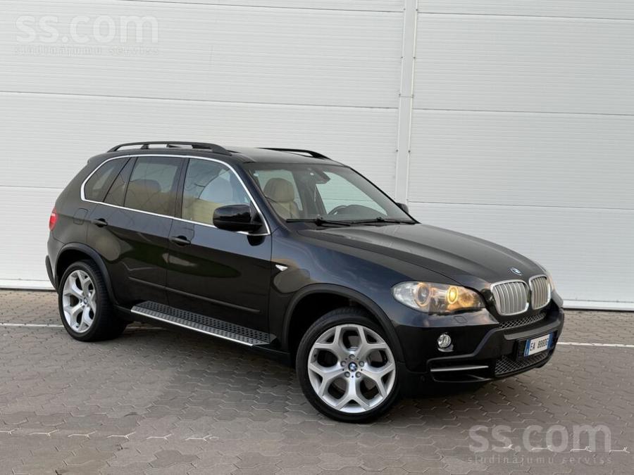 Melns BMW X5 2009 Rīga, ar dzinēja tilpumu 3.00 L un nobraukumu 0 tūkst. km par 12500 €, foto 4 vietnē AUTOMOTO.COM.LV