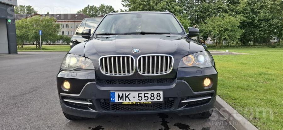 Melns BMW X5 2009 Liepāja, ar dzinēja tilpumu 3.00 L un nobraukumu 269 tūkst. km par 10400 €, foto 11 vietnē AUTOMOTO.COM.LV